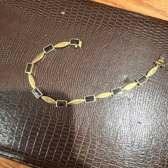 bernard passman | Jewelry | Blackcoral And 4 Karat Gold Bracelet By ...